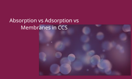 Absorption vs Adsorption vs Membranes in CCS - MERYT